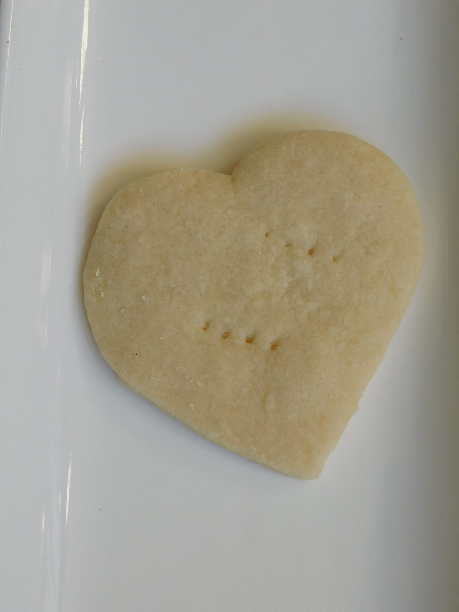 How to Make Heart Shaped Shortbread Cookies - Kitchen Foliage