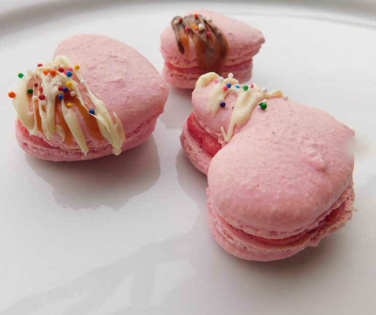 Pink Macarons - Kitchen Foliage