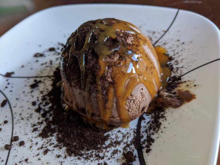 How to Make a Frozen Dome Shaped Dessert - Kitchen Foliage