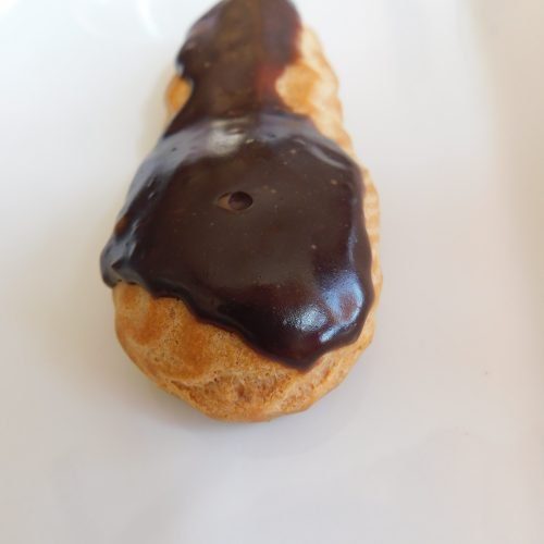 Chocolate Eclair Recipe with Custard Filling - Kitchen Foliage