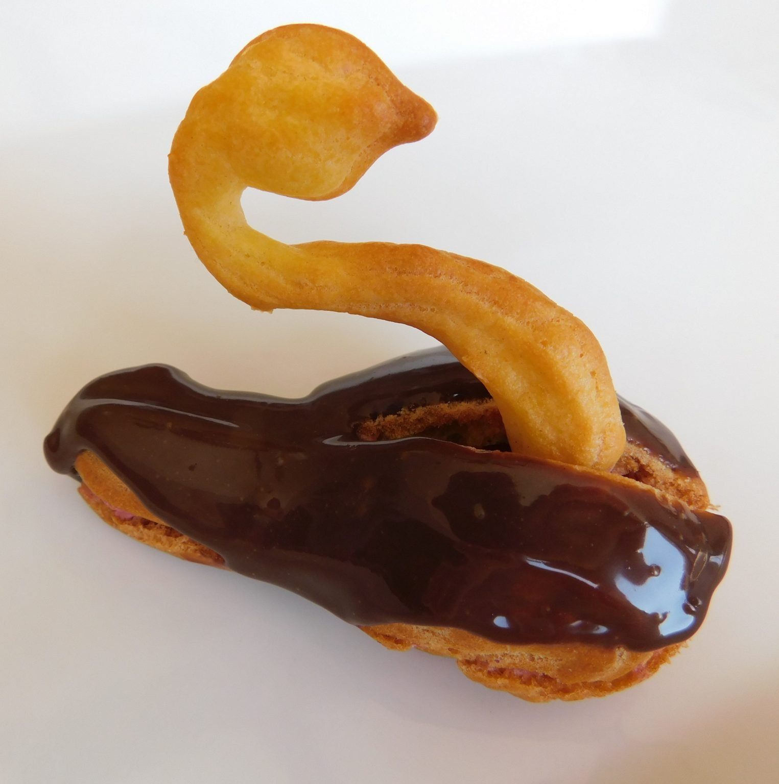 Chocolate Eclair Recipe with Custard Filling - Kitchen Foliage