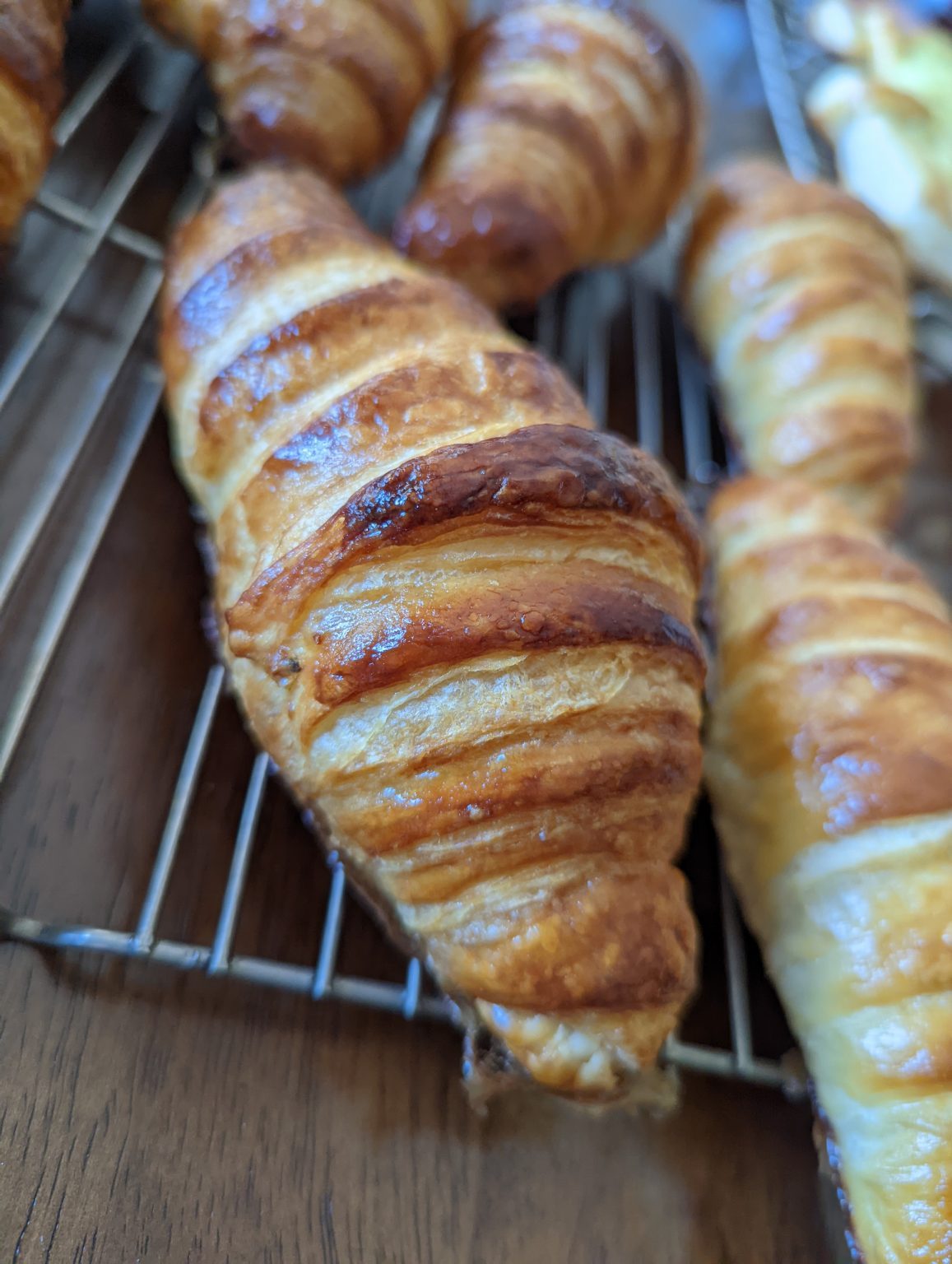 Vanilla Custard Filled Croissants Recipe - Kitchen Foliage