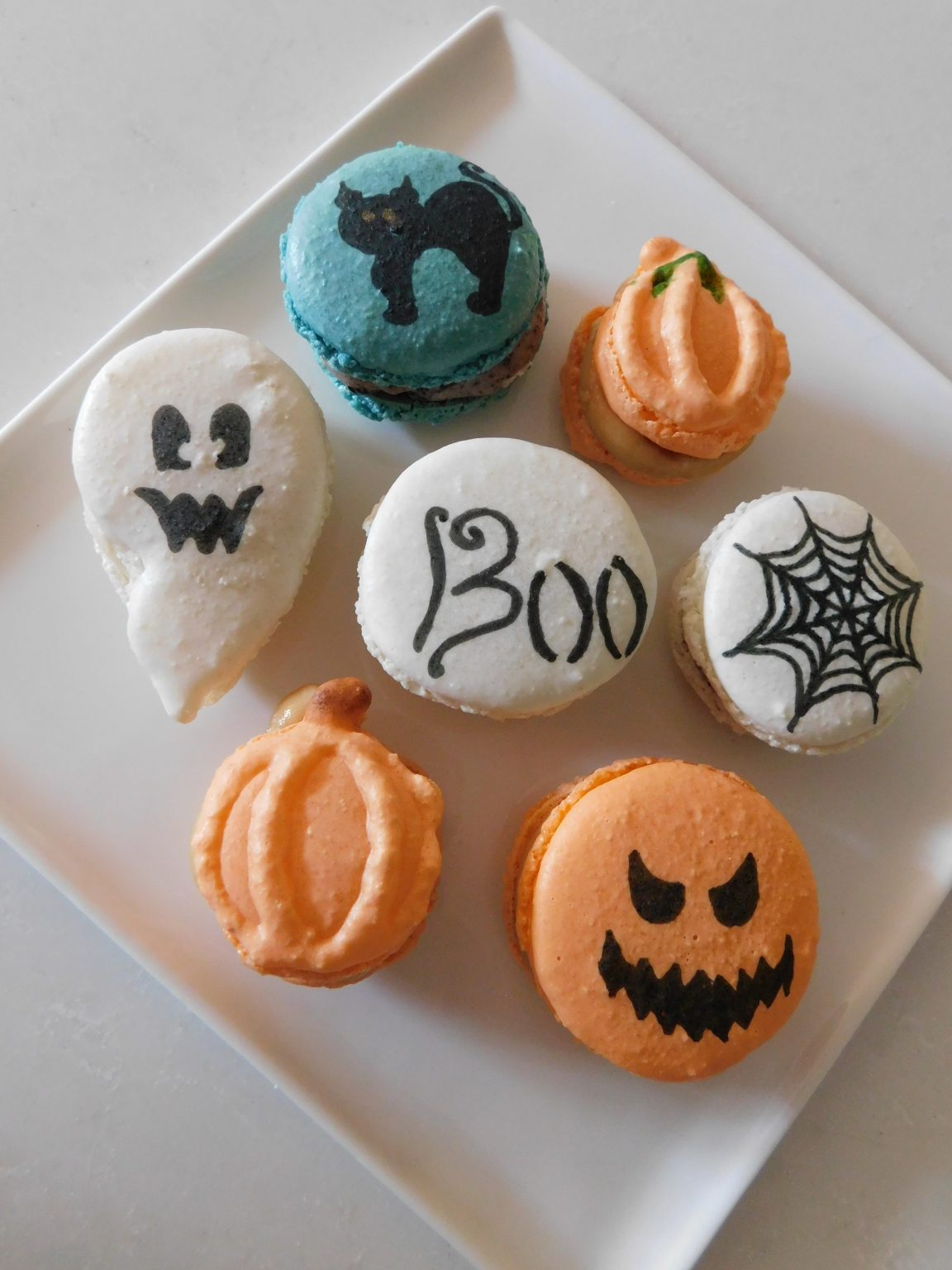 7 Halloween Macaron Flavors - Kitchen Foliage