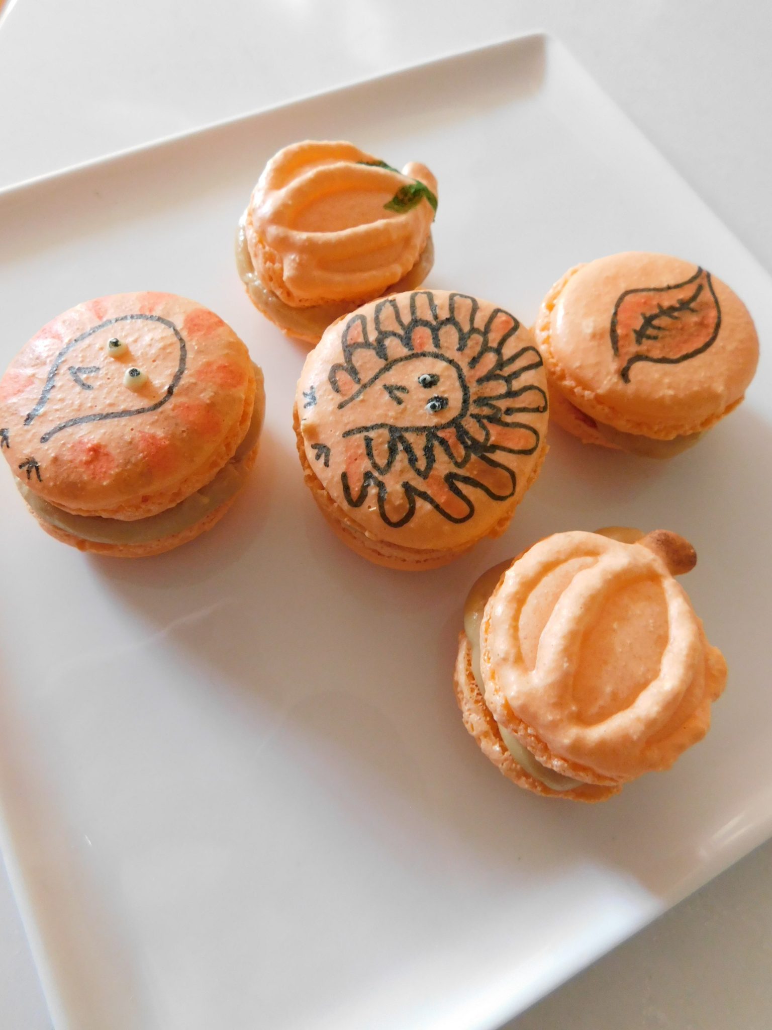 Thanksgiving Macaron Ideas - Kitchen Foliage